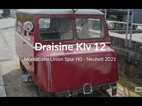 Draisine Klv 12 Spur H0 – Modellbahn Union GmbH