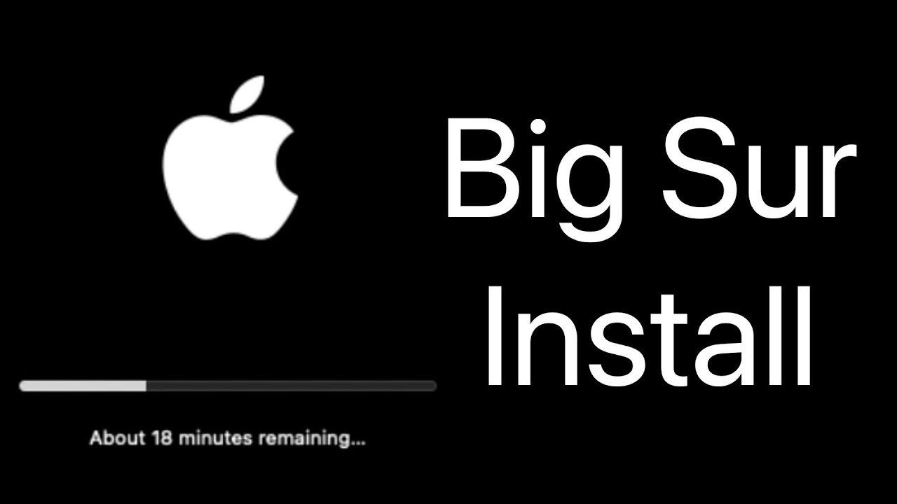 macOS 11 Big Sur Install + Setup