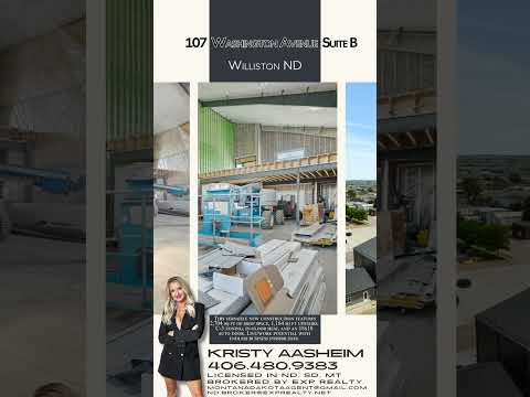 🚧 Brand-new C-3 zoned commercial building in Williston! 2,704 sq ft shop + 1,164 sq ...