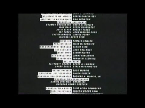 Forces Of Nature (1999) End Credits (TBS 2009)