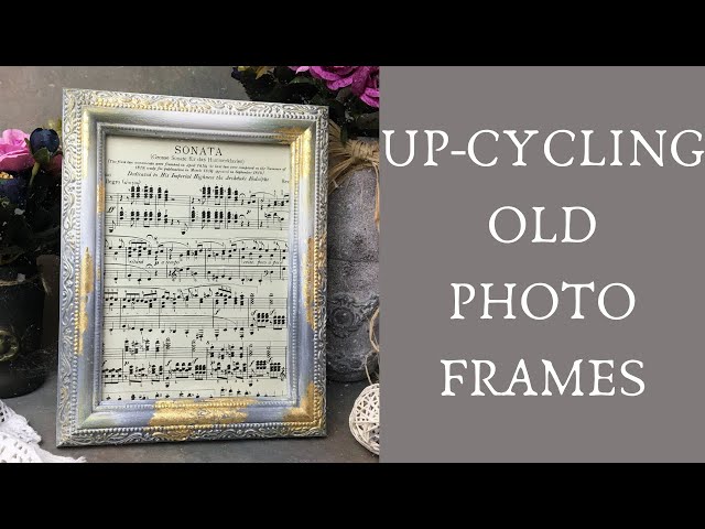 How to Upcycle Old Plastic Photo Frames with a Victorian-Inspired Touch ...
