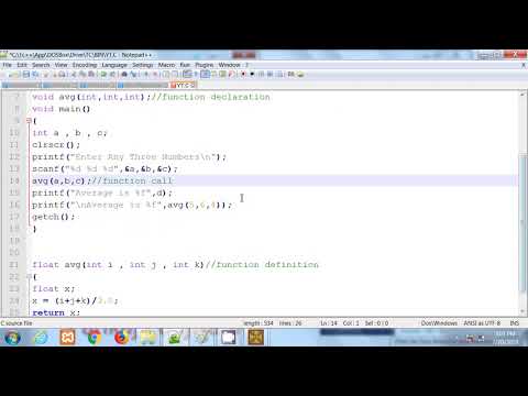Learn C Language in Hindi | Function | Take Something and Return Nothing - Mind Luster