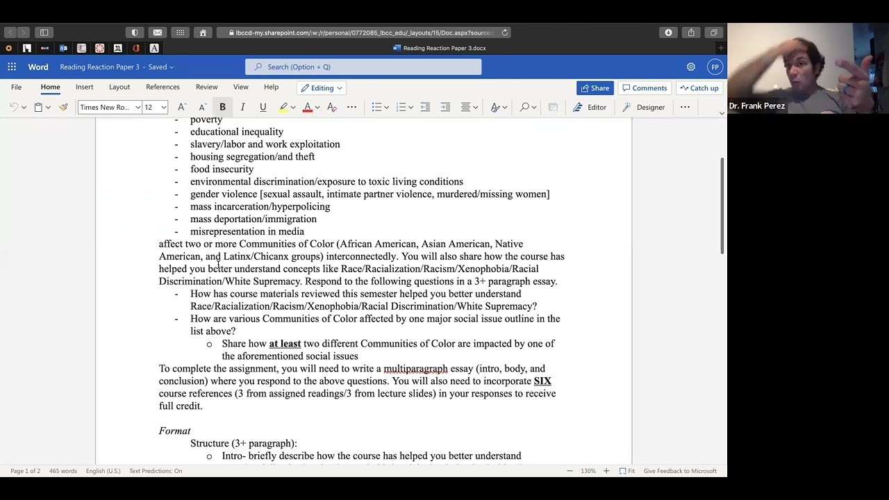 Final Assignment Explainer Video