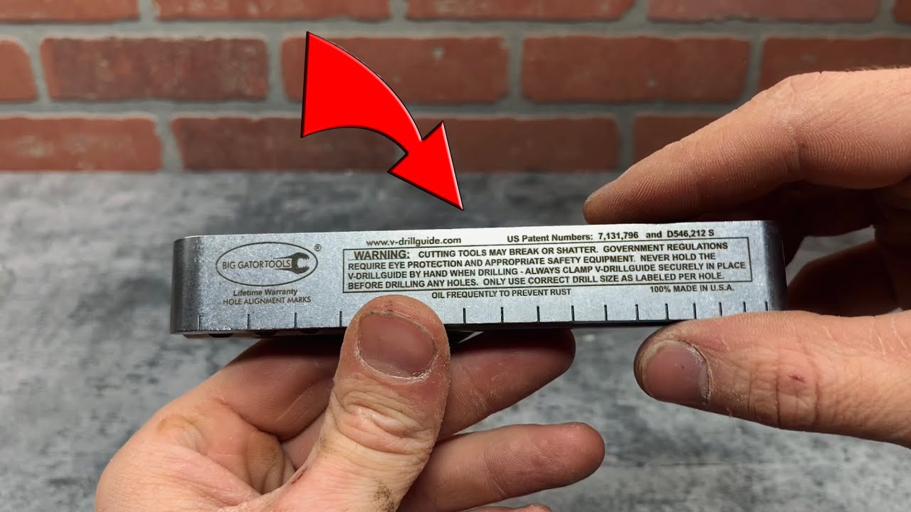 Big Gator Tools V-Drill Guide - Review