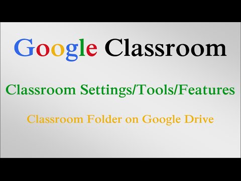 Classroom Folders on Google Drive - Google Classroom