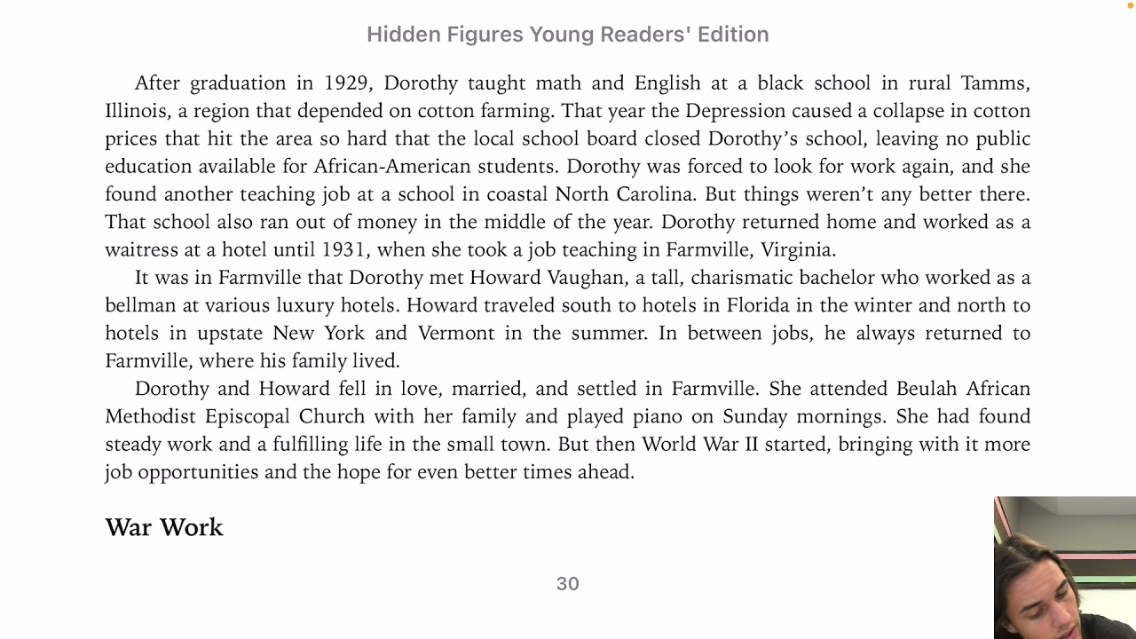 Hidden Figures Chapter Three