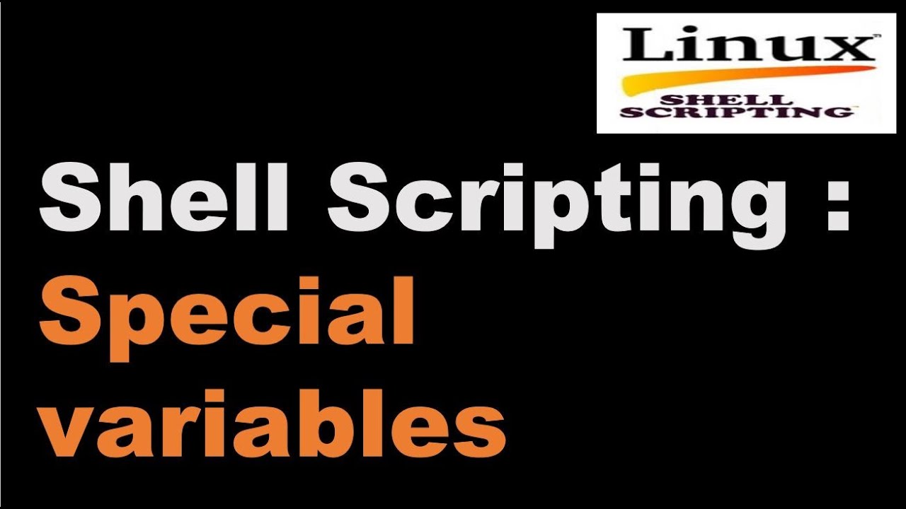 Shell Scripting Tutorial-03 Special variables ||Linux Scripting Tutorial || Linux Interview Question