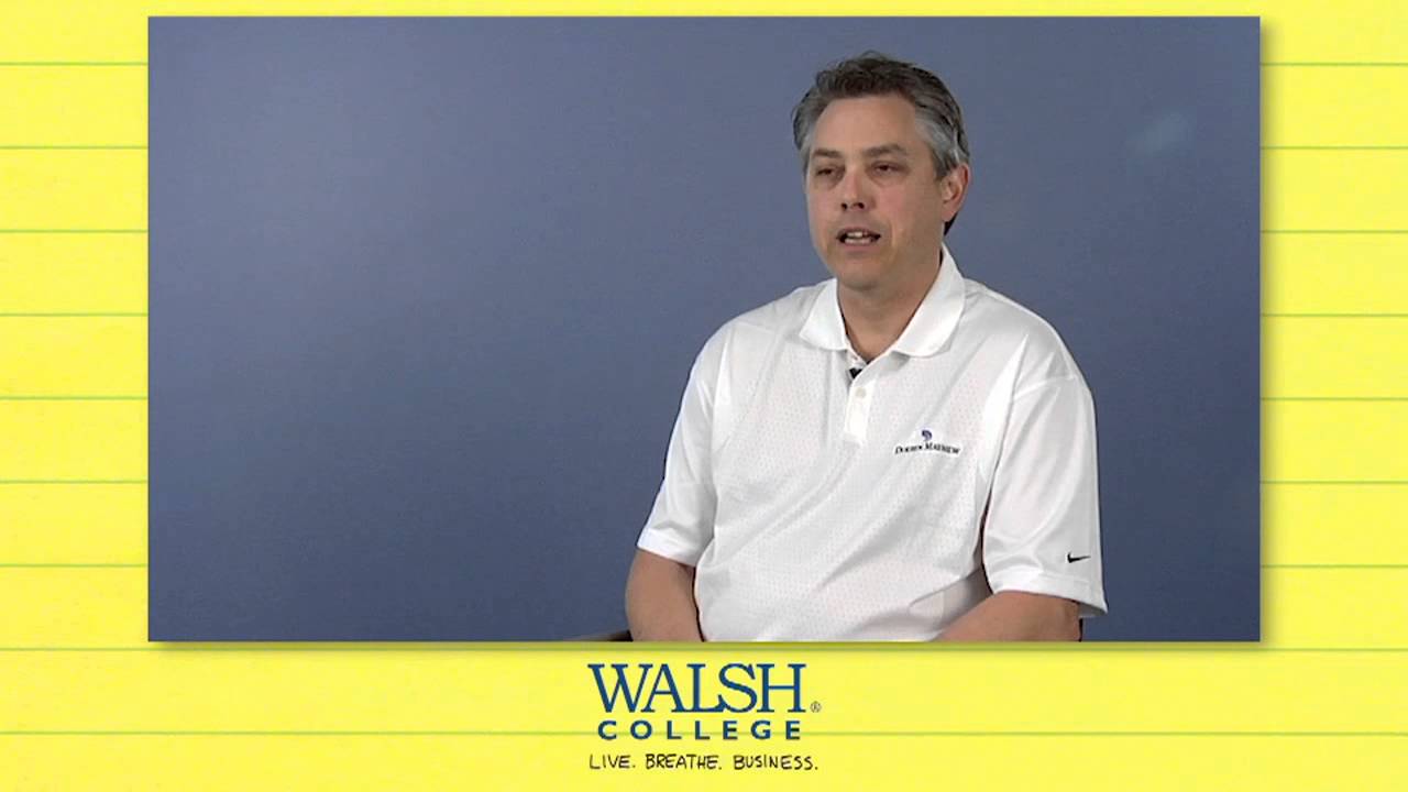 Walsh College -  Daniel