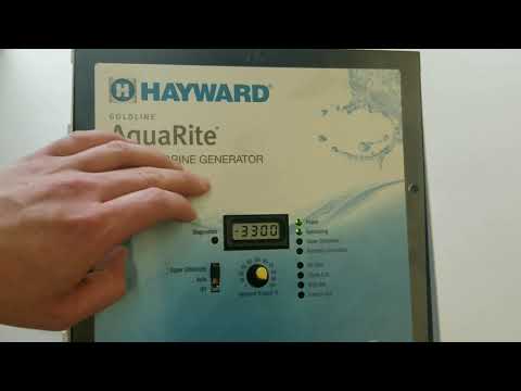 How to perform a Salt Reading Calibration on your Hayward Aquarite System