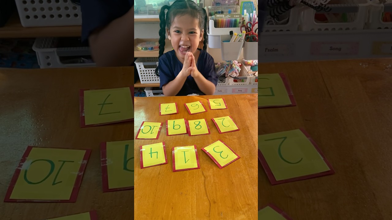 Memory Game for Kids | Numbers 1-10 #memorygamesforkids #numbers #homeschooling #memorygame