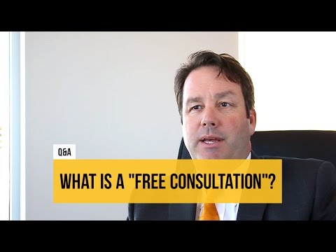 What does it mean when a lawyer offers a "free consultation"? | Q&A