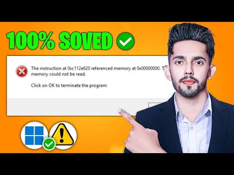 [Solved] referenced memory at 0x0000000 the memory could not be read (2025 Updated Way)
