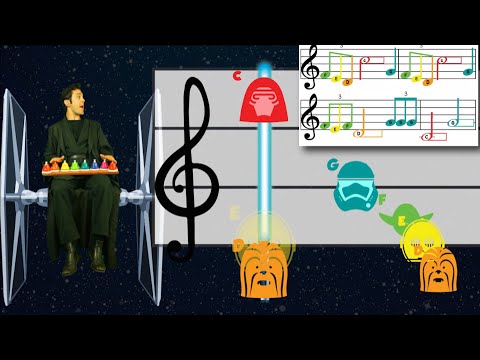 Star Wars Music Lesson for Bells and Boomwhackers