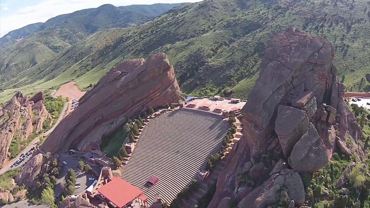 Red Rocks Amphitheater | 4K Drone Footage (MUST SEE)