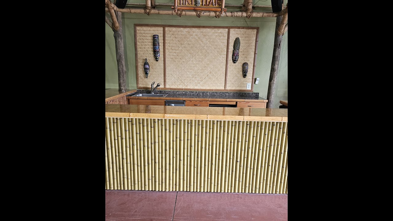 How to install amaZulu’s Artificial Interlocking Bamboo Panel