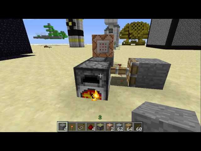 Super Smart Furnace | Command Block Minecraft Map