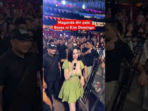 Kim Domingo Singing on Stage #shorts #kimdomingo