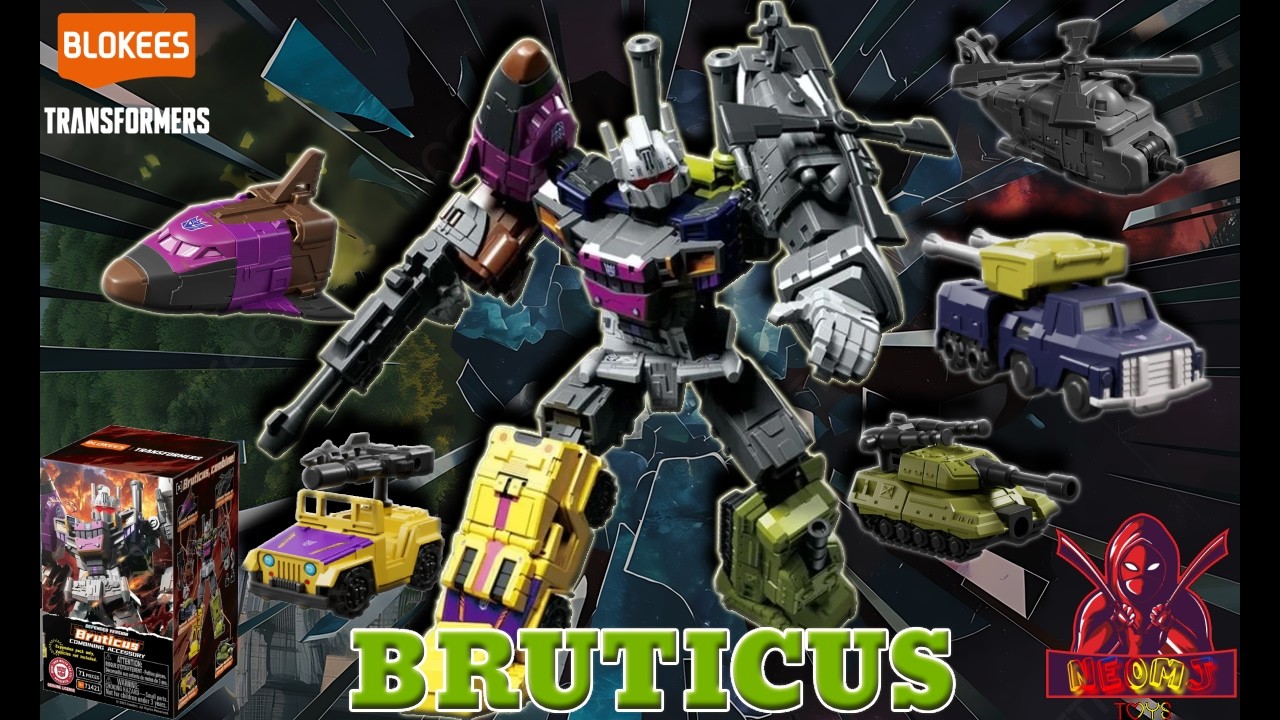 Bruticus - Transformers [Blokees] #blokees #transformers #bruticus #combiners #combaticons