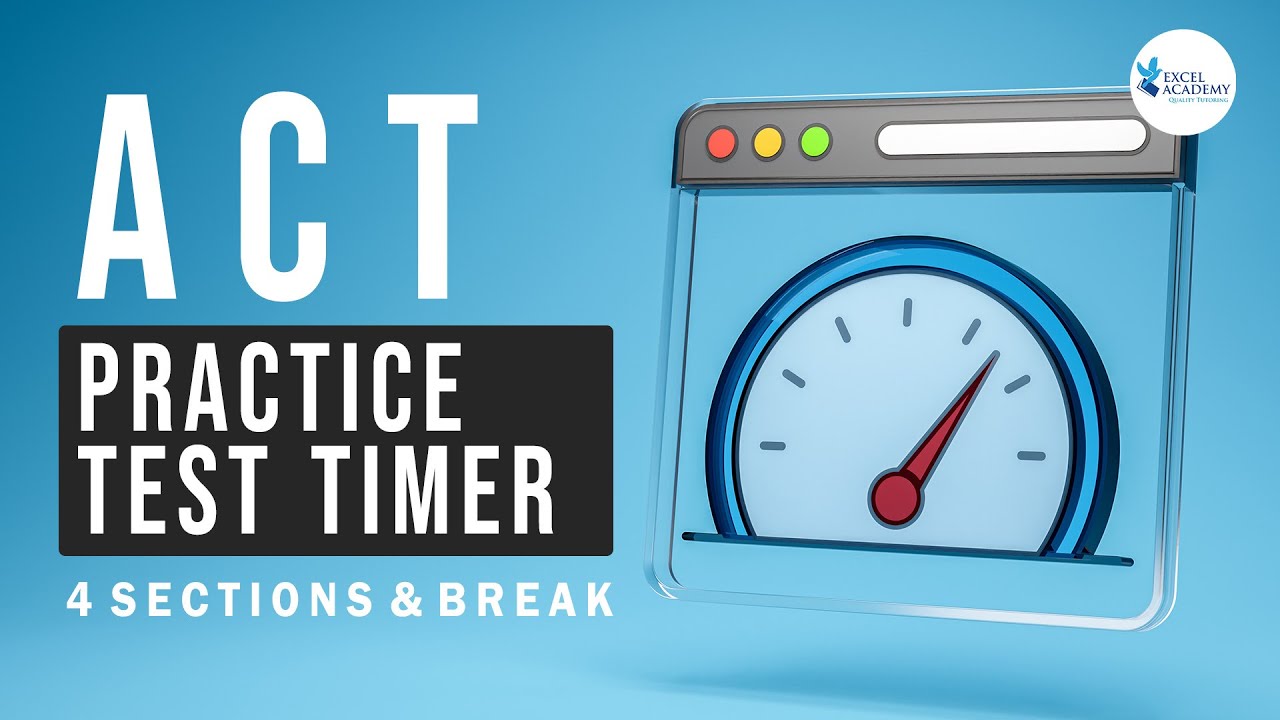ACT Guided Practice Test | Mock Proctor Timer and Breaks | four Sections