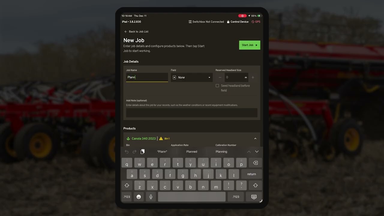 iCon Quickstart: Job Cloning