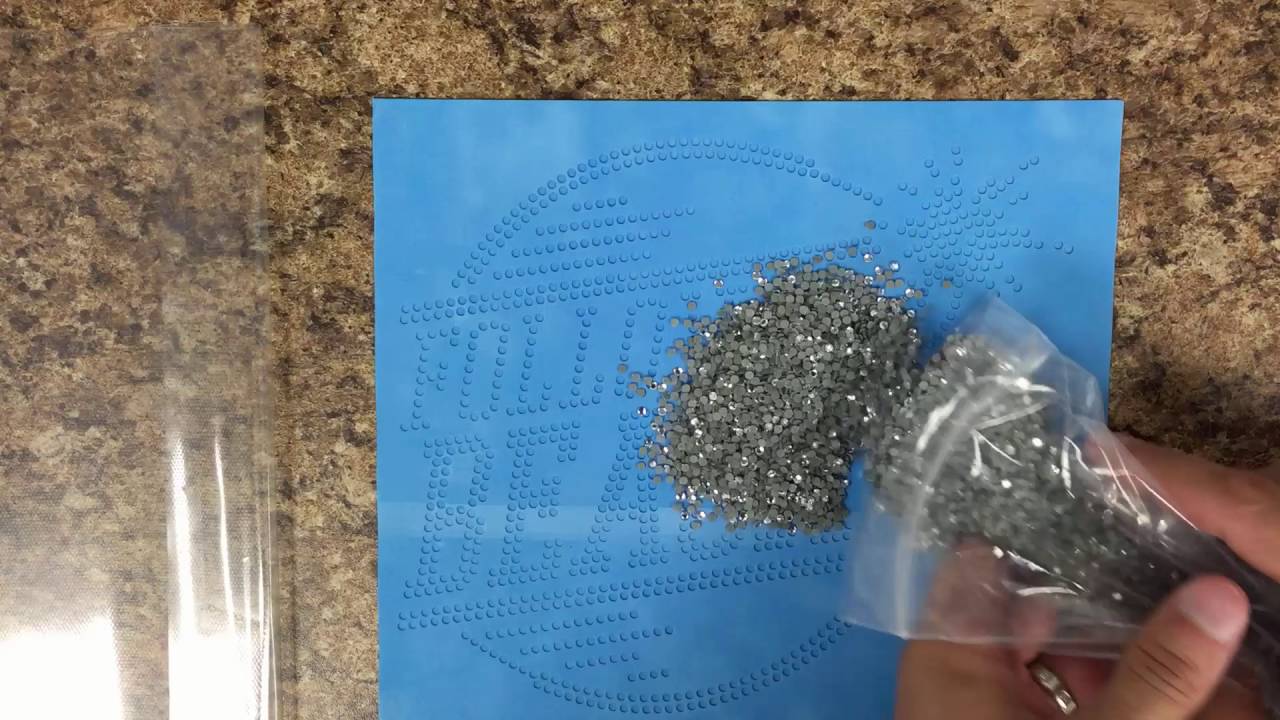 Magic Flock Rhinestone Template Material