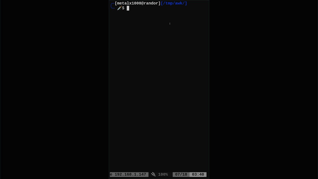 02 AWK Tutorial Short