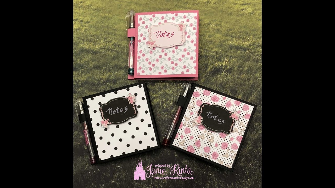 Post-It Notes Notebook Tutorial - Perfect Gift Idea