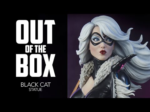 Black Cat Spider Man Marvel Sideshow | Out of the Box