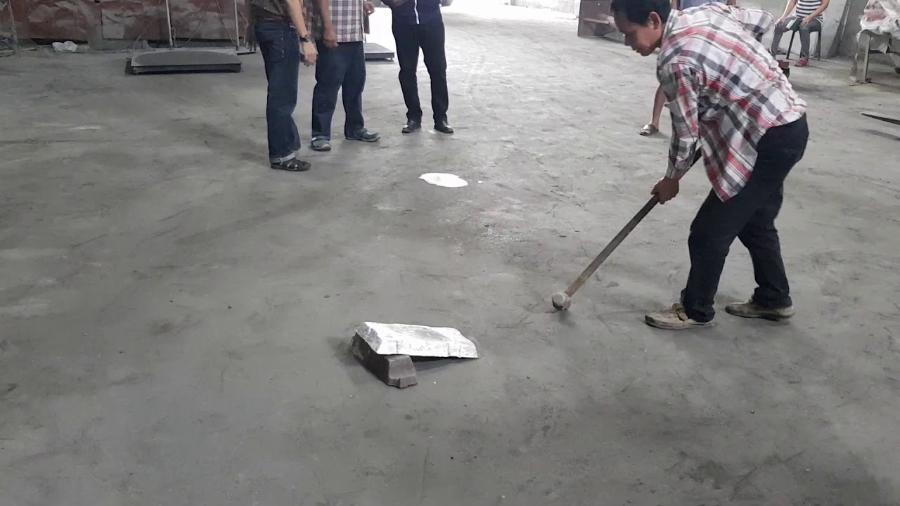 Zinc Ingot Broad Bar