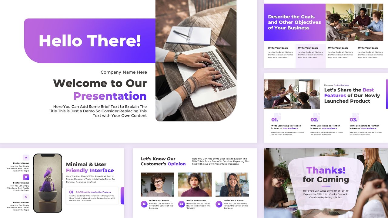 Free Cool PowerPoint Template for Presentation