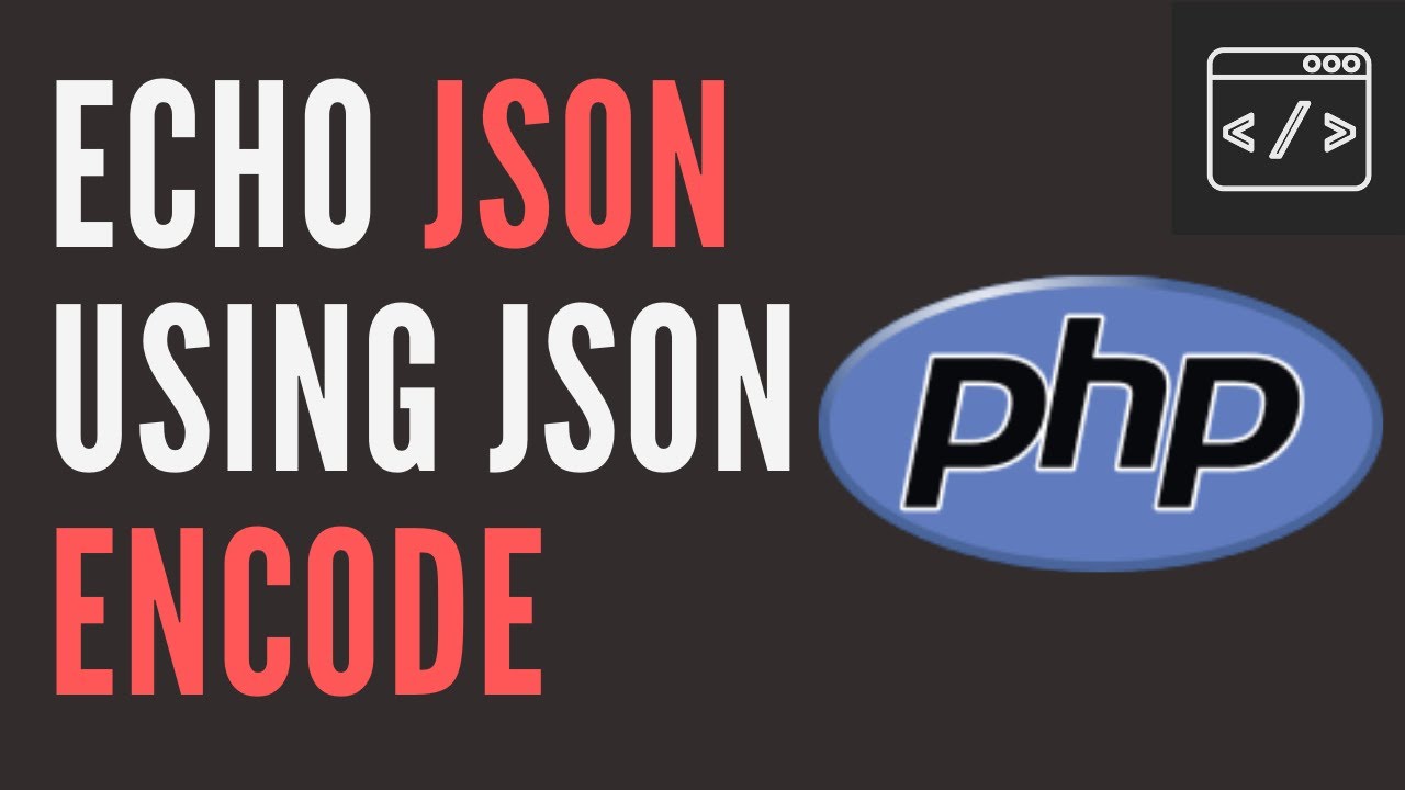 Echoing JSON data using json encode function with PHP