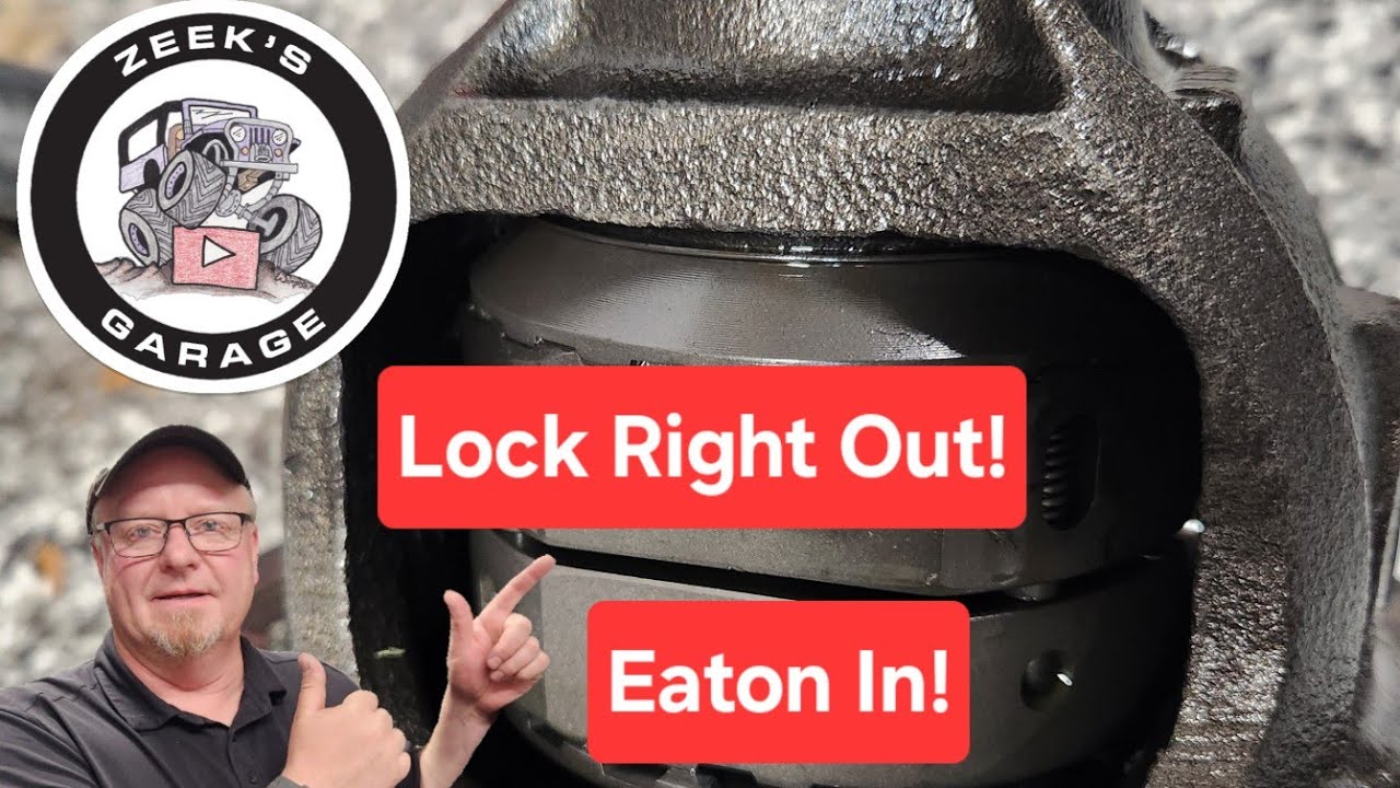 Eaton E-locker Dana 44 install