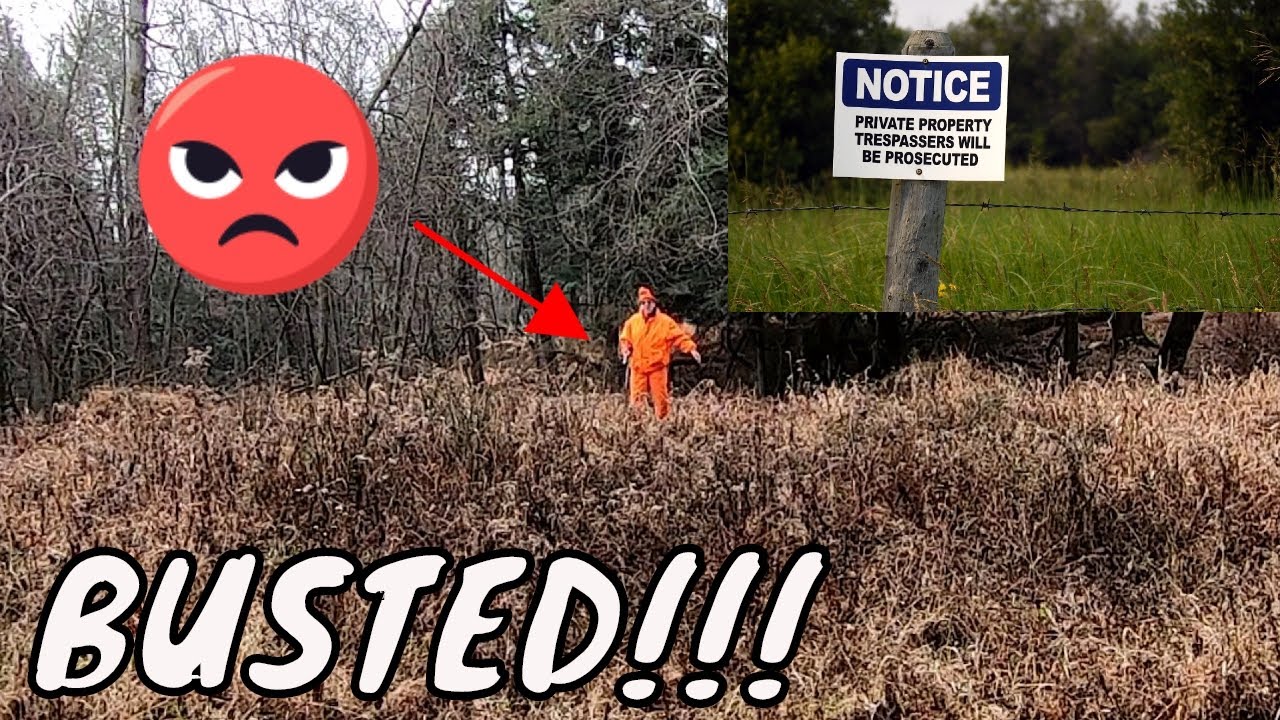 CONFRONTING A TRESPASSER! DEER HUNT RUINED!!! 😡