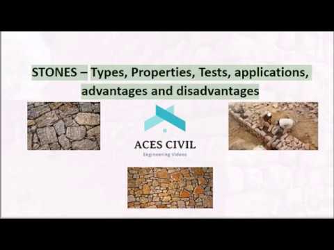 Stones - definition, types, advantages and disadvantages, Stone masonry
