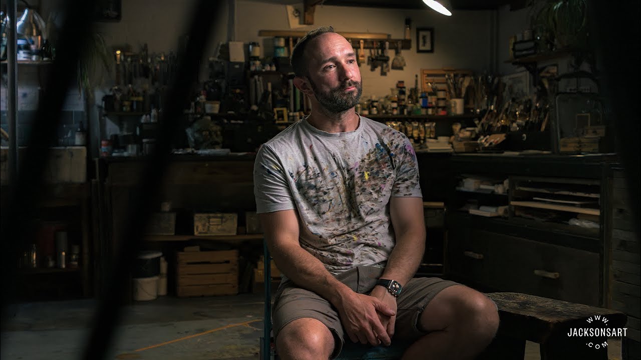 “I build entire sets for my paintings” | Artist Insights - Will Rochfort | Jackson's Art