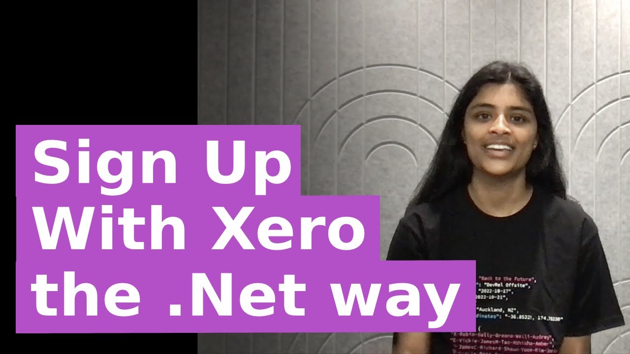 Sign Up with Xero the .Net way