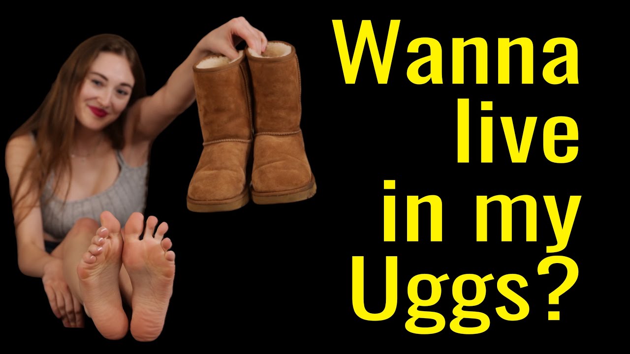 Wanna live inside Aisia's uggs?