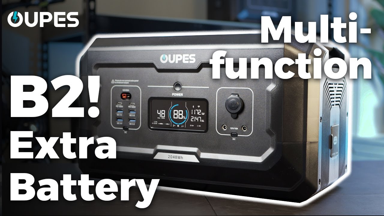 Do You Need A Extra Battery?｜OUPES B2 Multi-functional Extra Battery Full Review