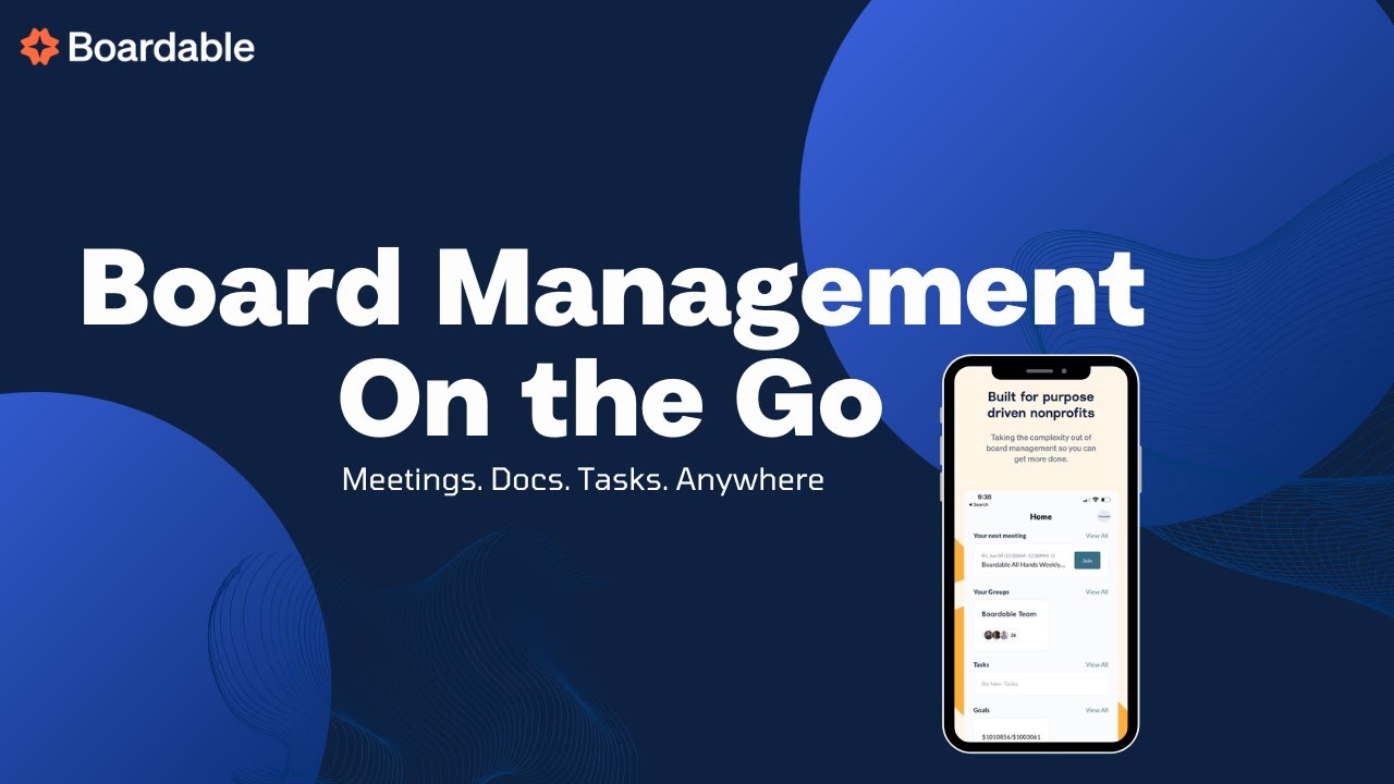 Boardable Mobile App: Manage Nonprofit Boards Anytime, Anywhere
