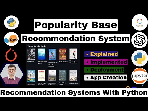 Popularity Based Recommendation System Explained & Implemented With Python | Recommendation Tutorial