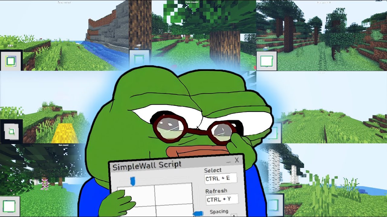 How to setup Wall for Minecraft speedruns