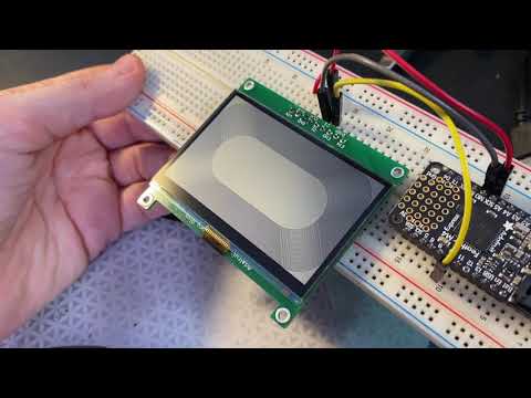 2.7″ SHARP memory display test: A New video by Adafruit Industries ...