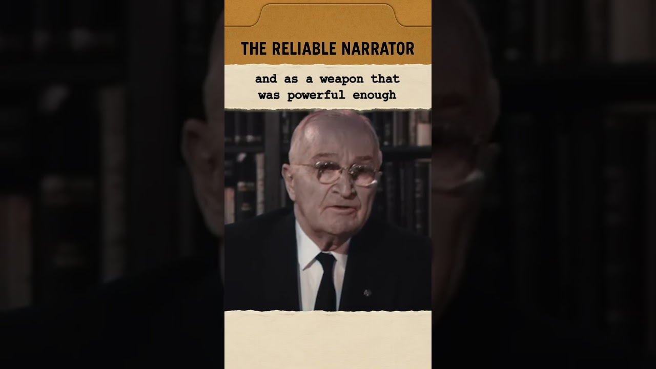 Harry Truman on the Atomic Bomb, 1964 #history #ww2
