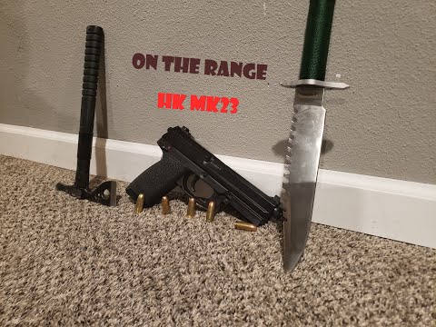 HK MK 23 On The Range