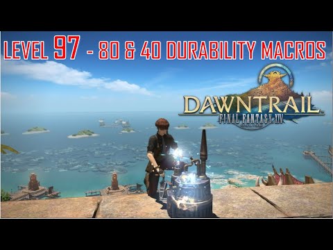 LVL 97 • 80 & 40 Durability 5700 & 2850 Difficulty Patch 7.0 – FFXIV ...