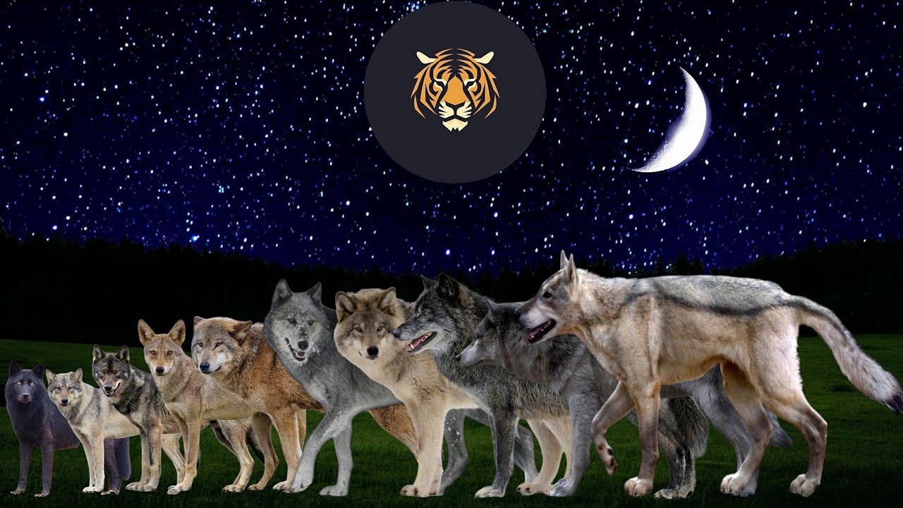 Wolf Comparison Size LİVİNG VS EXTİNCT