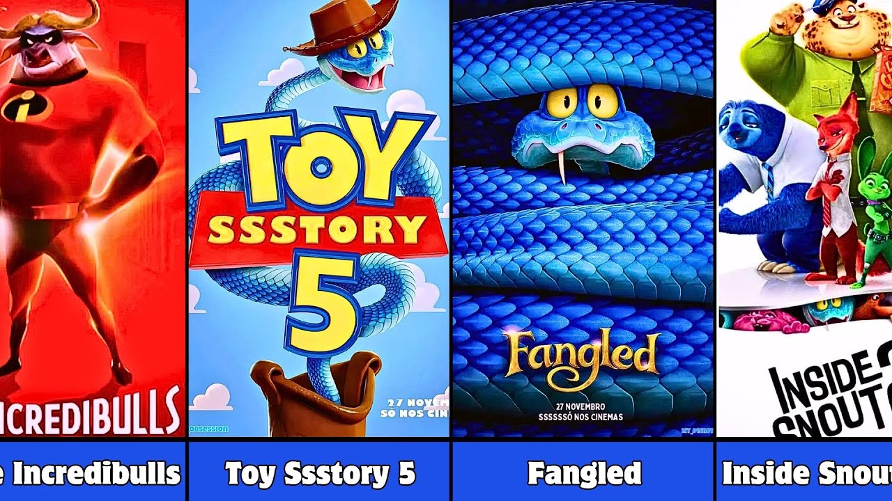 Zootopia Parody of Famous Movie Posters | Disney Fan Art