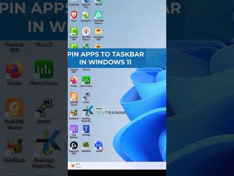Pin Apps to Taskbar - Windows 11 Tip of the Day