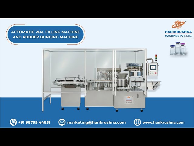 Vial Filling Machine - Pre Filled Syringes Machine Manufacturer from ...