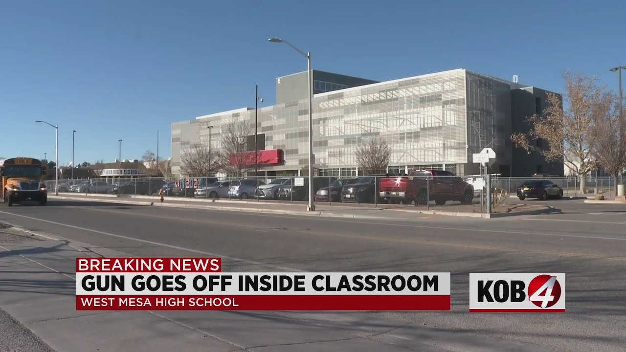 APS: West Mesa HS student arrested after gun accidentally goes off in classroom
